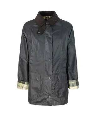 Barbour Barbour Waxed Cotton Field Coat Sage