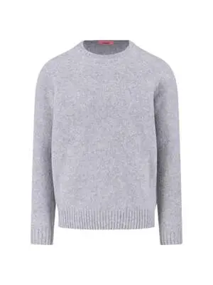 DRUMOHR Crewneck Long Sleeve Sweater - Grey