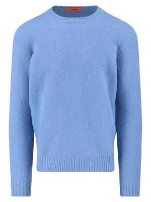 DRUMOHR Crewneck Sweater With Ribbed Details - Multicolour