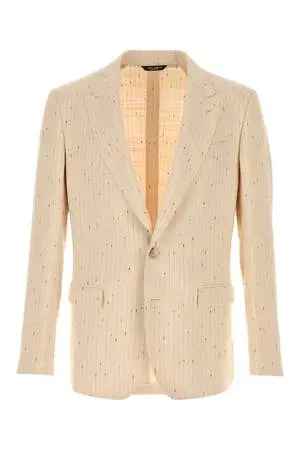 Dolce & Gabbana Embroidered Jersey Blazer