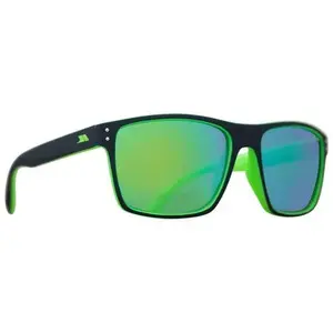 TRESPASS Zest Rectangle Sunglasses With Mirrored Lenses