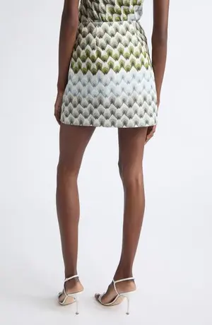 Missoni Metallic Jacquard Miniskirt