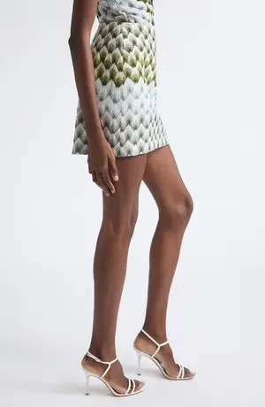 Missoni Metallic Jacquard Miniskirt