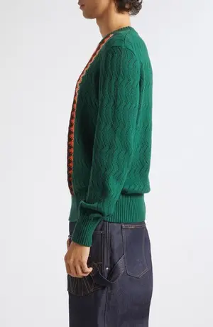 JW Anderson Chevron Stitch Sweater