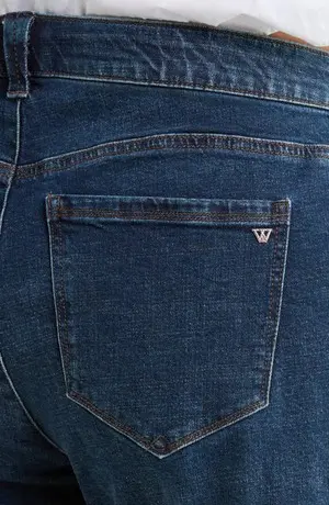 Wit & Wisdom High Waist Barrel Leg Jeans