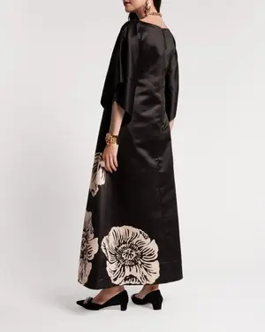 FRANCES VALENTINE Spinnaker Maxi Dress Carefree Chrysanthemum