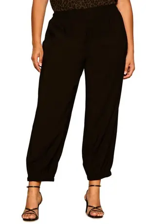 Sanctuary Micro Balloon Pants - Black