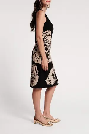 FRANCES VALENTINE Swan Shift Dress