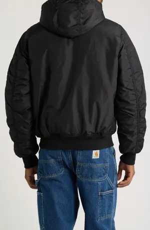 Alpha Industries Ma-1 Hood Relaxed Bomber Jacket