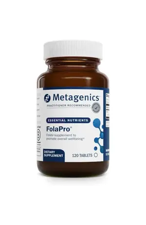METAGENICS Folapro L-5-mthf Folate Methylation Support Supplement 120 Tablets - None