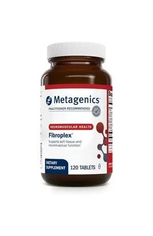 METAGENICS Fibroplex Magnesium Malic Acid B Vitamins Supplement 120 Tablets - None