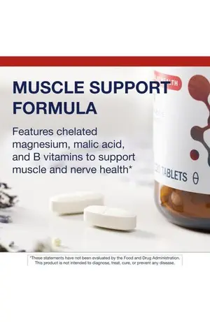 METAGENICS Fibroplex Magnesium Malic Acid B Vitamins Supplement 120 Tablets