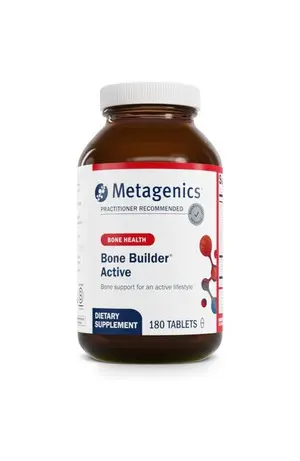 METAGENICS Bone Builder Active Calcium Magnesium Phosphorus Vitamin D Supplement 180 Tablets - None