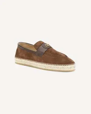 Valentino Garavani Suede Espadrilles With Vlogo Signature