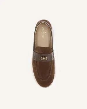 Valentino Garavani Suede Espadrilles With Vlogo Signature