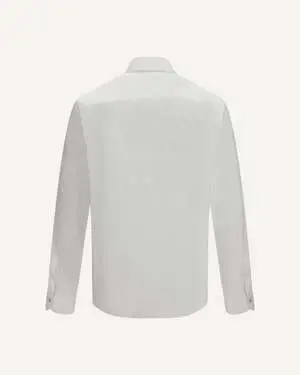 Valentino Garavani Light Cotton Oxford Shirt With Vgold