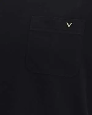 Valentino Garavani Cotton T-hirt With Vgold