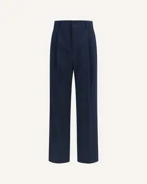Valentino Garavani Straight Leg Trousers - Blue