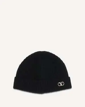 Valentino Garavani Vlogo Cashmere Beanie
