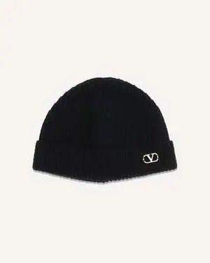 Valentino Garavani Vlogo Cashmere Beanie