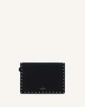 Valentino Garavani Rockstud Pouch In Leather