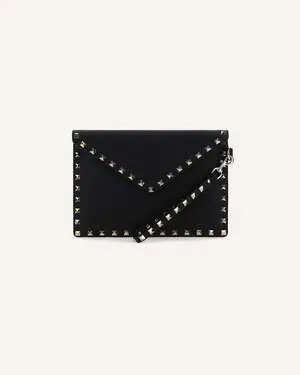Valentino Garavani Rockstud Pouch In Leather