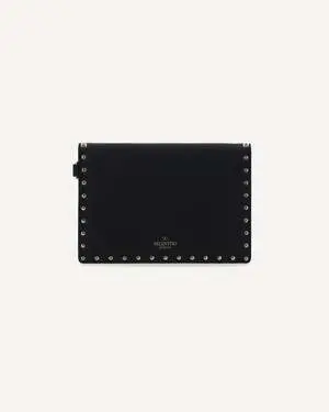 Valentino Garavani Rockstud Pouch In Leather