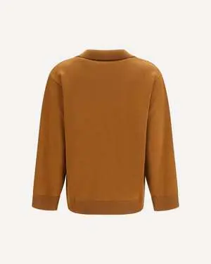 Valentino Garavani Cashmere V-neck Sweater - Brown