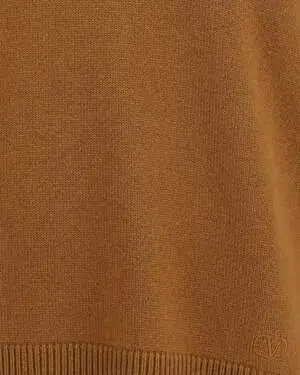 Valentino Garavani Cashmere V-neck Sweater - Brown