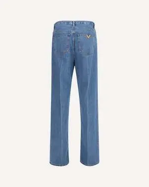 Valentino Garavani Straight-leg Denim Jeans