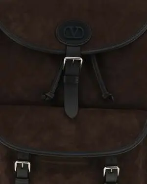 Valentino Garavani Antibes Backpack In Suede