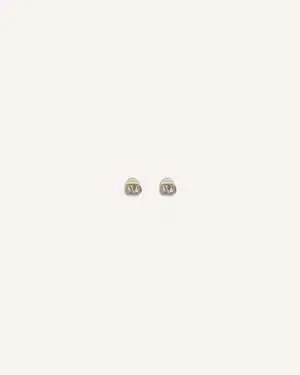 Valentino Garavani Ovalette Earrings In Metal