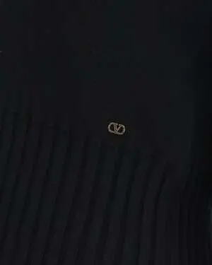 Valentino Garavani Bicolor V-neck Cardigan