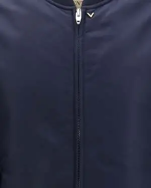 Valentino Garavani Nylon Jacket With Ruffles