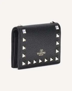 Valentino Garavani Rockstud Wallet - Black