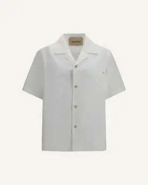 Valentino Garavani Short-sleeve Shirt With Vlogo