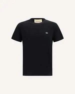 Valentino Garavani Cotton Vlogo T-hirt