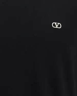 Valentino Garavani Cotton Vlogo T-hirt