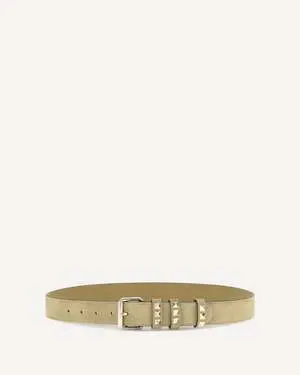 Valentino Garavani Rockstud Suede Belt