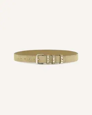 Valentino Garavani Rockstud Suede Belt
