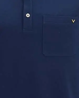 Valentino Garavani Cotton Piqué Polo With Vlogo