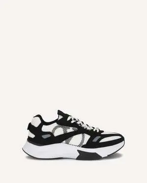 Valentino Garavani VALENTINO GARAVANI Demivee Mesh And Suede Sneakers Multicolour