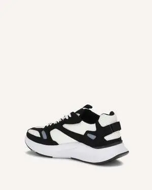 Valentino Garavani Demivee Mesh And Suede Sneakers - Multicolour