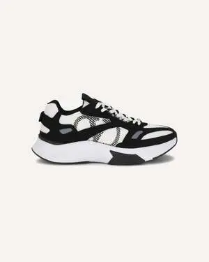 Valentino Garavani Demivee Mesh And Suede Sneakers - Multicolour