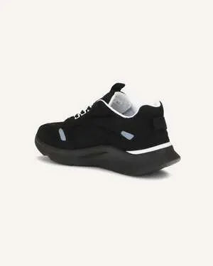 Valentino Garavani Demivee Mesh And Suede Low Top Sneakers - Black