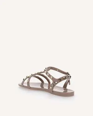 Valentino Garavani Rubber Rockstud Sandals