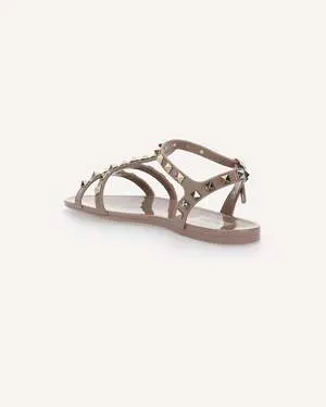 Valentino Garavani Rubber Rockstud Sandals