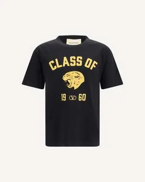 Valentino Garavani Panther Print Cotton T-shirt