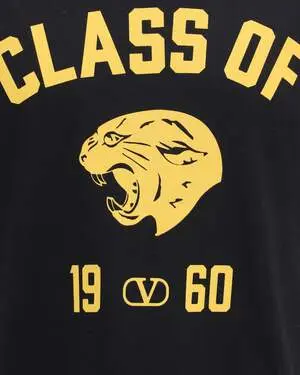 Valentino Garavani Panther Print Cotton T-shirt