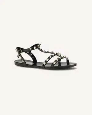 Valentino Garavani Rubber Rockstud Sandals